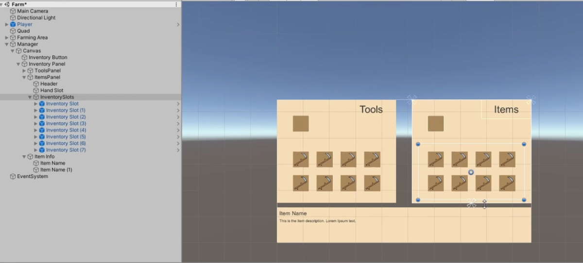 Creating a Farming RPG (like Harvest Moon) in Unity — Part 4: Item ...