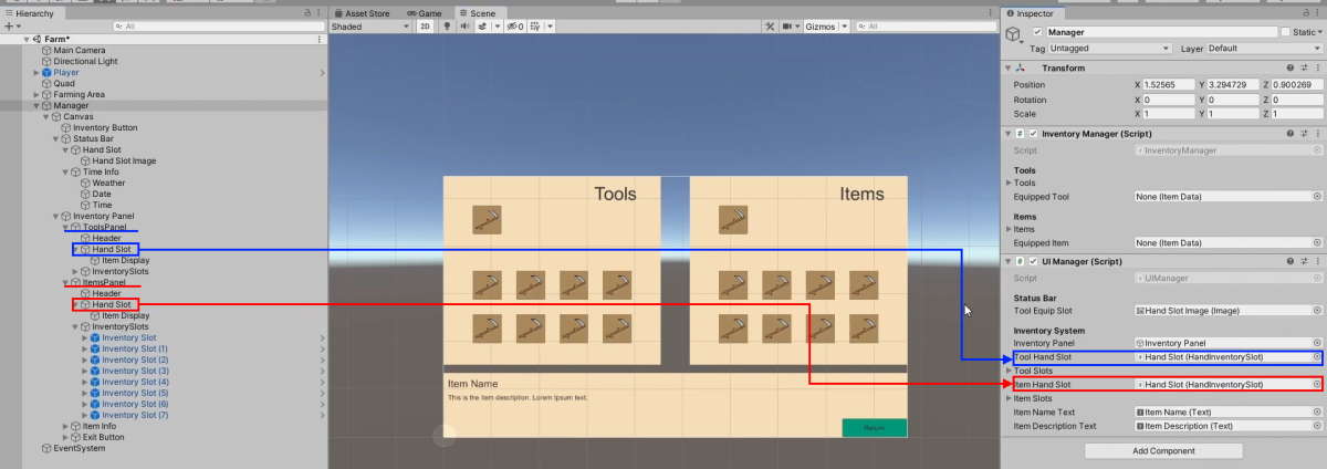 Creating a Farming RPG (like Harvest Moon) in Unity — Part 5: Equipping ...