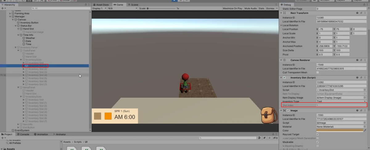 Creating a Farming RPG (like Harvest Moon) in Unity — Part 5: Equipping ...