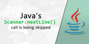 Java’s Scanner nextLine() call is being skipped (i.e. not waiting for input) — Terresquall Blog