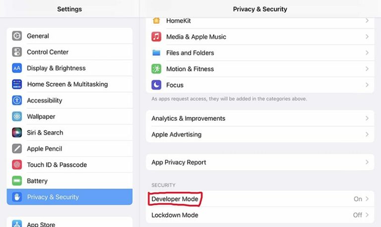 How to enable Developer mode on iOS devices — Terresquall Blog