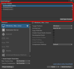 How to export your Unity project onto an executable (EXE) game on ...