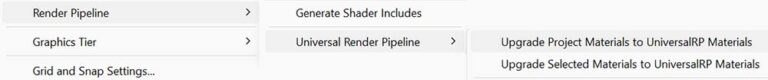 How to convert your assets between the different render pipelines ...
