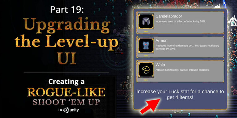 Creating a Rogue-like Shoot ‘Em Up (like Vampire Survivors) in Unity — Terresquall Blog